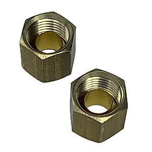 Sellerocity Kit Unloader Hose W/ 2 Nuts + Ferrule Combos 2 Inserts 24 Inches of 1/4 OD Tubing Compatible With Campbell Hausfeld ST117801AV, ST188820AV, ST188800AV