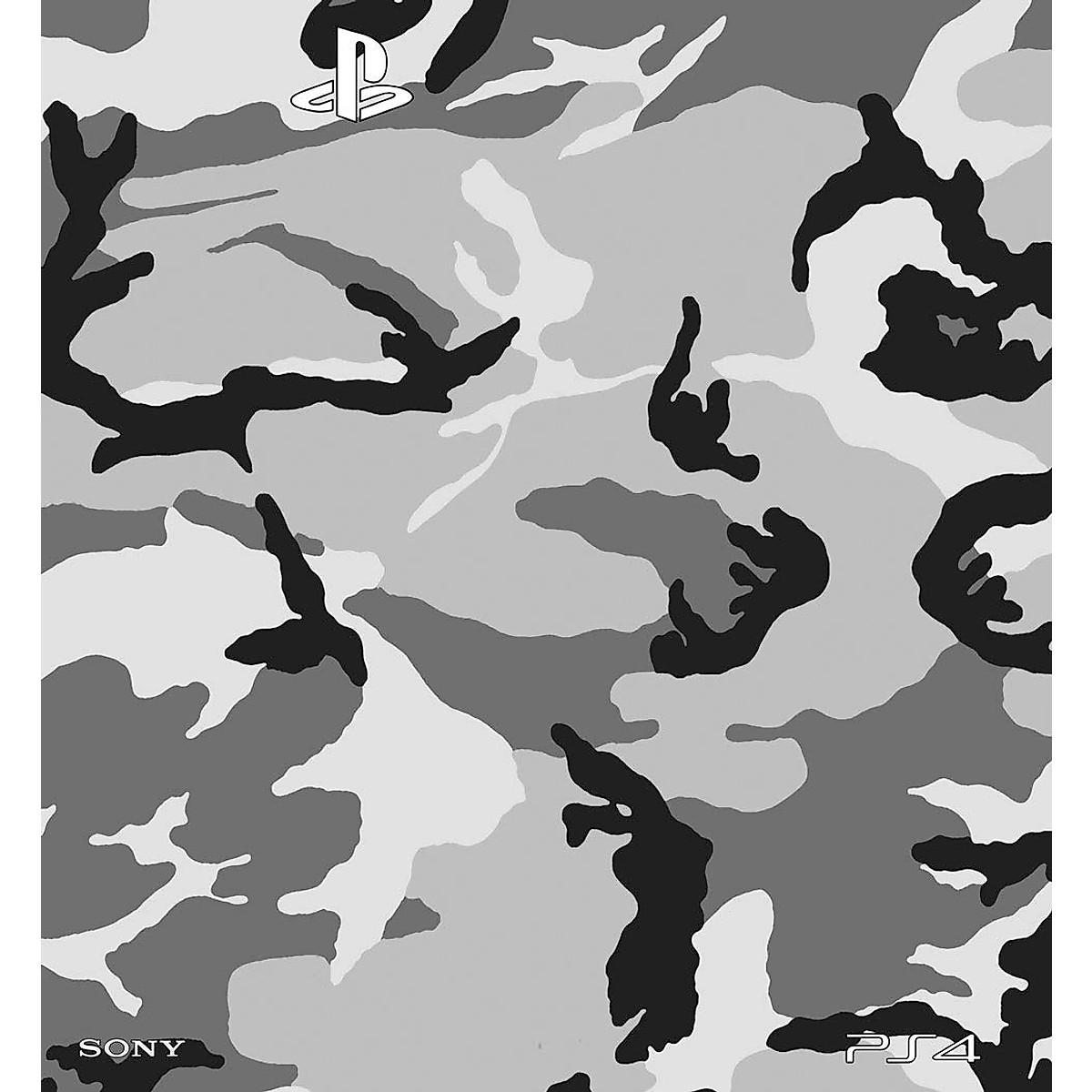 Skin Ps4 Old - CAMOUFLAGE SNOW - limited edition DECAL COVER ADESIVA Playstation 4 Slim SONY BUNDLE