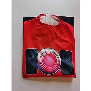 MSSmile-FANKID TV Camera Costume for Kids TV Man Camera Man Jumpsuit Cosplay Video Game Costumes Halloween Clothing(5-6Y/120CM,TVH2)