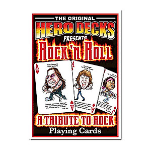 HeroDecks - Heros of Rock 'n Roll - Playing Cards