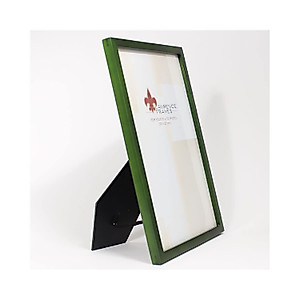 Lawrence Frames 756082 Green Wood 12.63 x 8.63-Inch Picture Frame