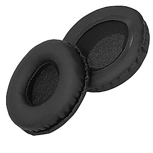 Headphone Ear Pads, Replacement Cotton Cushion Sponge Headset Earpads Earmuffs Foam Earbuds Cover for Skullcandy HESH/HESH 2.0(Black)