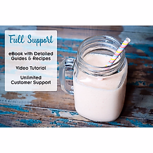 Fusion Teas 1 TBSP Organic Milk Kefir Grains and ebook “Milk Kefir Unleashed by Thomas Egbert” - Fresh Live Active Probiotic Starter Cultures