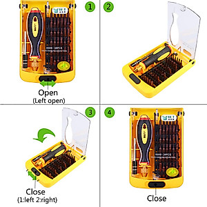 BST-888B Strong Magnetic Precision Screwdriver Set for Computer Laptop Repairing-LEAN ON US