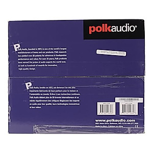 Polk Audio RC80i 2-way Premium In-Ceiling 8" Round Speakers, Set of 2 Perfect for Damp and Humid Indoor/Outdoor Placement - Bath, Kitchen, Covered Porches (White, Paintable-Grille)