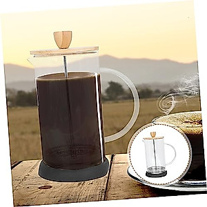 Zerodeko Coffee Maker Household Coffee Press Travel Tea Kettle Espresso Machine Espresso Coffee Maker Machine Espresso Maker Coffee Pot Portable Espresso Coffee Milk Maker Wood