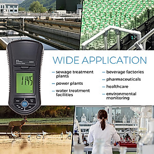 Sper Scientific Turbidity Meter, Water Quality Tester, Portable Water Quality Meter for Field and Lab, Turbidimeter for Water Test with Carry Case (860040)