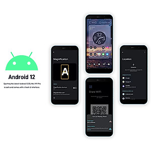 DOOGEE X97 Pro Android 12 Smartphone, 4GB+64GBUnlocked Cell Phone, 12MP Camera+5MP Camera, 6.0" HD+ Screen 4200mAh Battery Dual SIM GSM Unlocked Phone NFC GPS Face ID FM US Version, Blue