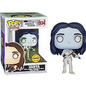 POP Umbrella Academy - Vanya Hargreeves Limited Edition Chase Funko Pop! Vinyl Figure (Bundled with Compatible Pop Box Protector Case), Multicolor, 3.75 inches