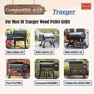 Replacement Rubber Meat Probe Grommet for Traeger/Z Grills Wood Pellet Grills,6-Pack