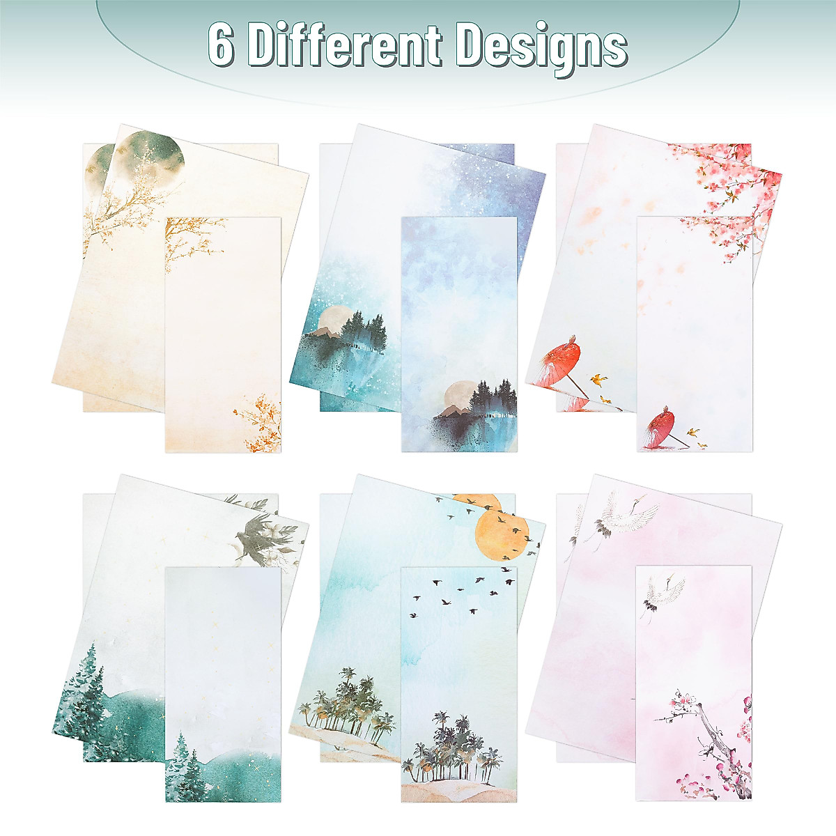 Mr. Pen- Boxed Stationary Letter Paper and Envelopes Set, 30 Stationary Papers+18 Envelopes, Stationery Sets, Stationary Set, Stationary Paper, Letter Stationery Set with Envelopes, Stationery Paper