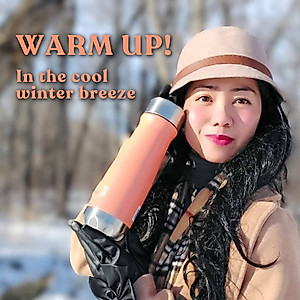 Lykka 21oz Smart Thermos: Shake-to-Heat & Cool, Hand Warmer, Spill-Proof Lid, Stainless Steel Insulated Tumbler