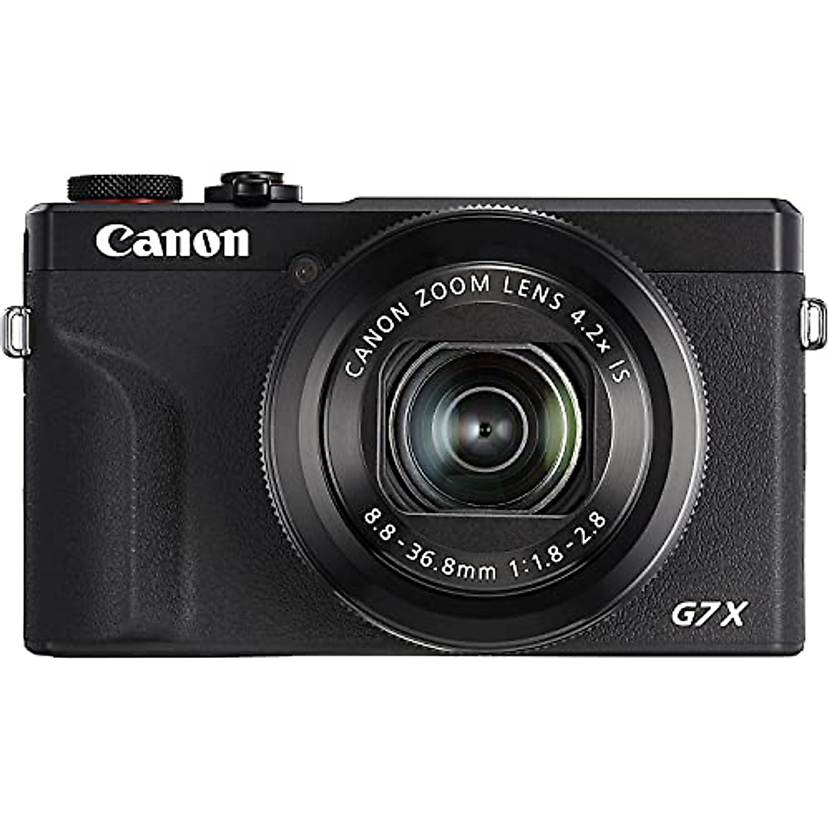 Camera PowerShot G7 X Mark III Digital Camera (Black) Bundle with SanDisk 64GB Memory Card, 12" Flex Tripod, High Speed Card Reader, Photo Kit (20 Items)