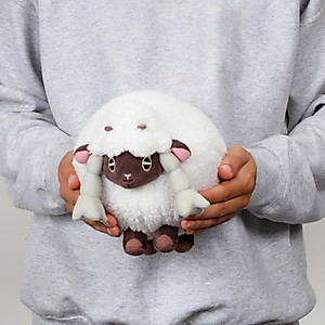 Pokémon 8" Wooloo Plush - Sword and Shield - Officially Licensed - Authentic Soft Stuffed Animal Toy Figure - Valentine's Day & Easter Basket Stuffer Gift for Kids, Boys, Girls - 2+