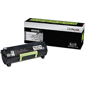 Lexmark High Yield Return Program Toner Cartridge for US Government, 10000 Yield (60F0H0G)