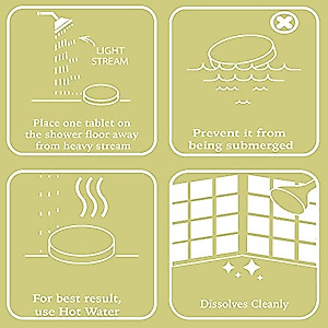 GoldenBauhinia Shower Steamers Aromatherapy - 16 Count Shower Bath Bombs for Women, Essential Oil Stress Relief and Relaxation Shower Tablets Gifts for Women and Men (Lemon)