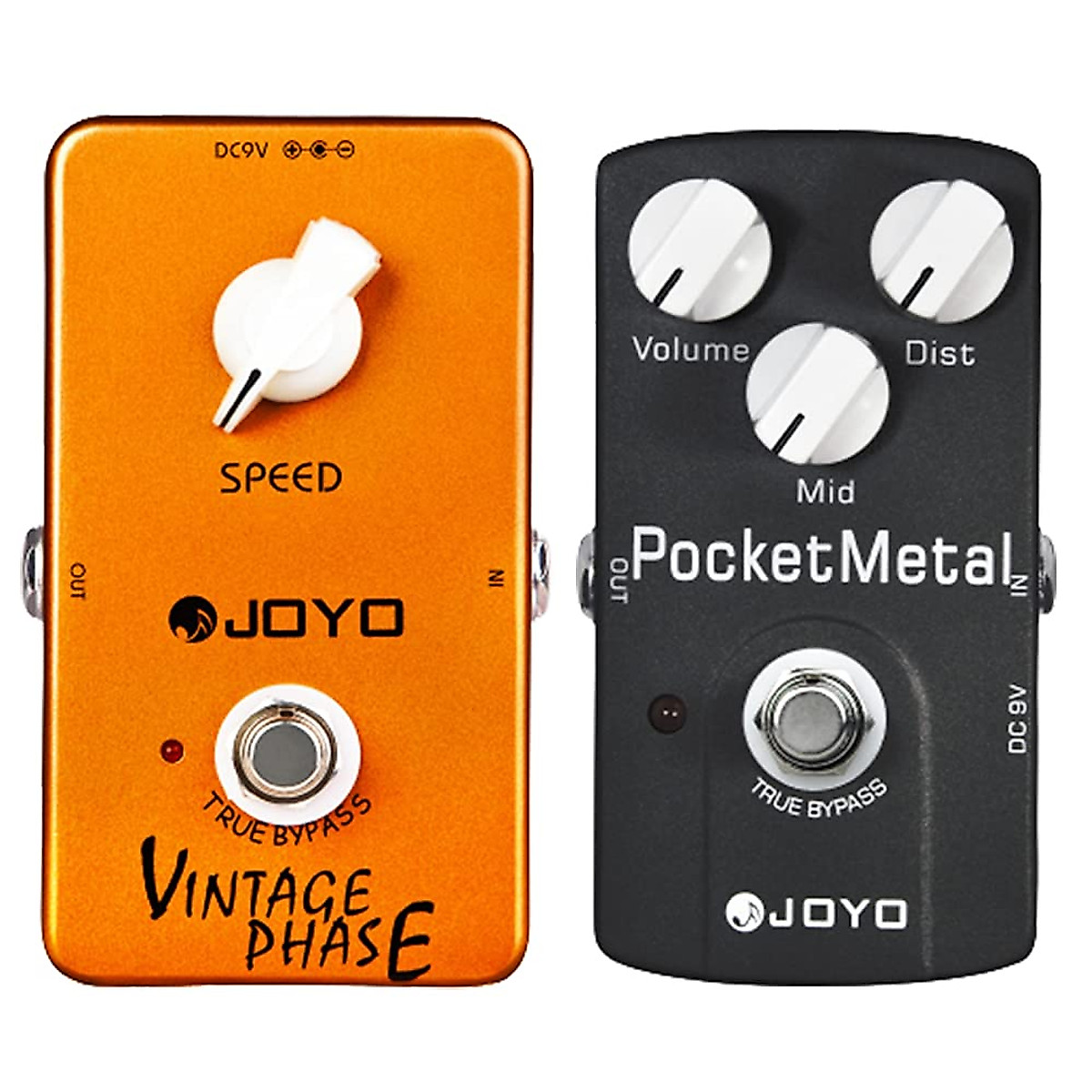 JOYO JF-06 Phase & JF-35 Distorition Effects for Electric Guitar Most Frequently Combination Budget Pedals in Bundle