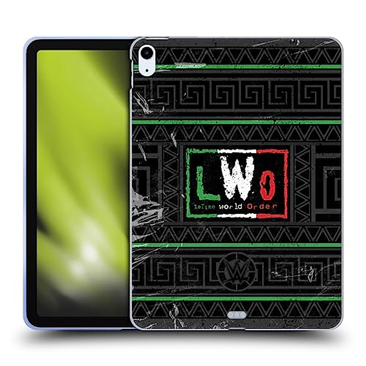 Head Case Designs Officially Licensed WWE LWO Pattern Latino World Order Soft Gel Case Compatible with Apple iPad Air 2020/2022