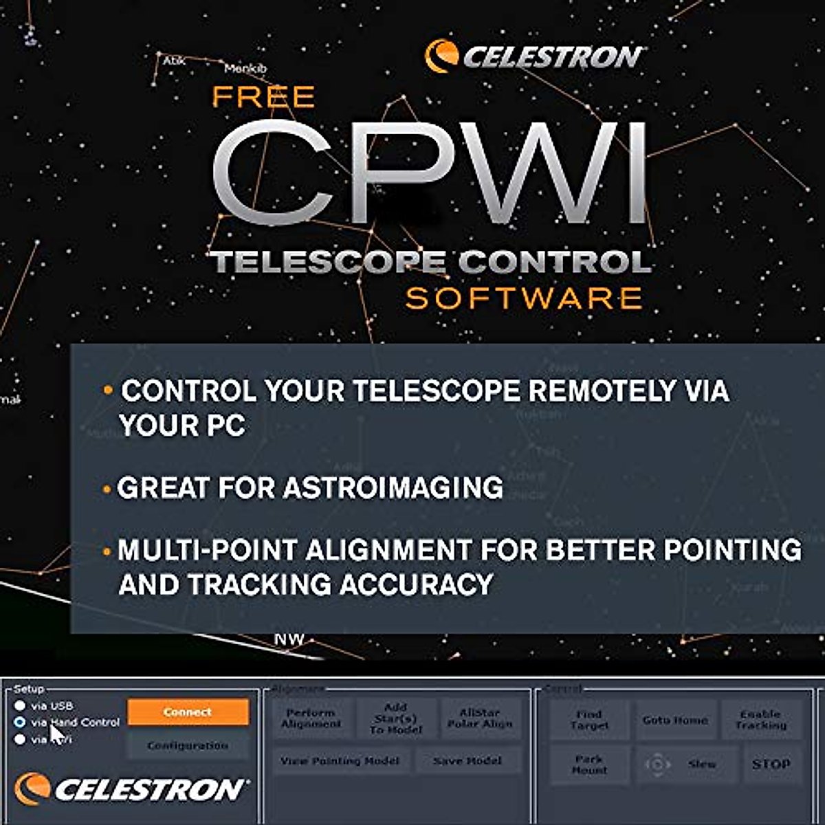 Celestron - NexStar 4SE Telescope - Computerized Telescope for Beginners and Advanced Users - Fully-Automated GoTo Mount - SkyAlign Technology - 40,000+ Celestial Objects - 4-Inch Primary Mirror
