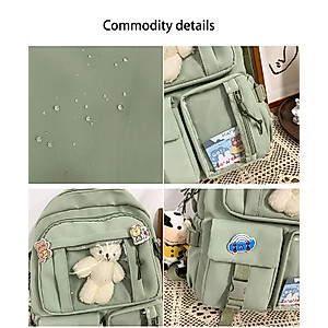 Micjcit College Student Backpack Waterproof And Wear-Resistant Leisure Business Sports Backpack Computer Bag Free Doll