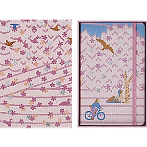 Moleskine Limited Edition Sakura Notebook, Hard Cover, Large (5" x 8.25"), Ruled/Lined & Plain/Blank, Bundle Collector's Box