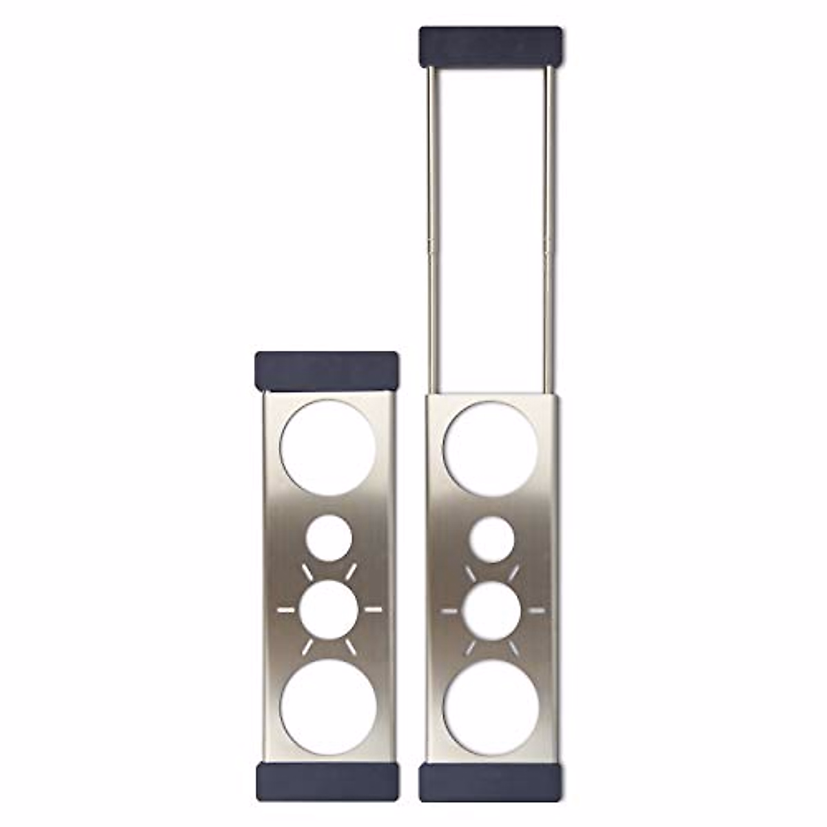 Sanni Shoo Drip.it | Multifunctional Space Saving Stainless Steel Kitchen Sink Caddy | Bottle Holder | Compatible with Sodastream Bottles for Aqua Fizz, Penguin and Other Bottles | Drainer & Organizer