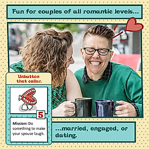 Marital Bliss Couples Gift – Better Marriages Through Subterfuge – Surprisingly Strategic, Sneaky, Healthy, and Romantic Card Game Adventure Ideas for Newlyweds, Husband, Wife, and Date Night