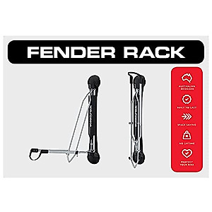 Steadyrack Bike Racks - Fender Rack - Wall Mounted Bike Rack Storage Solution for Your Home, Garage, or Bike Park