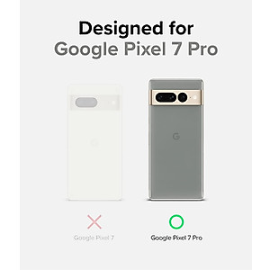 oakxco for Google Pixel 7 Pro Case Clear Magnetic Compatible with Magsafe, Thin Slim Transparent Non Yellowing, Hybrid Soft Silicone Bumper & Hard Plastic Protective Cover for Women, Clear