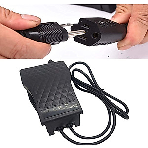 VOTOER 380W Rotary Tool Flex Shaft Hanging Grinder Machine Carver Electric Multi-function Metalworking Tools Repair Kit, Foot Pedal Control, Metal Flexible Shaft, 23000 RPM