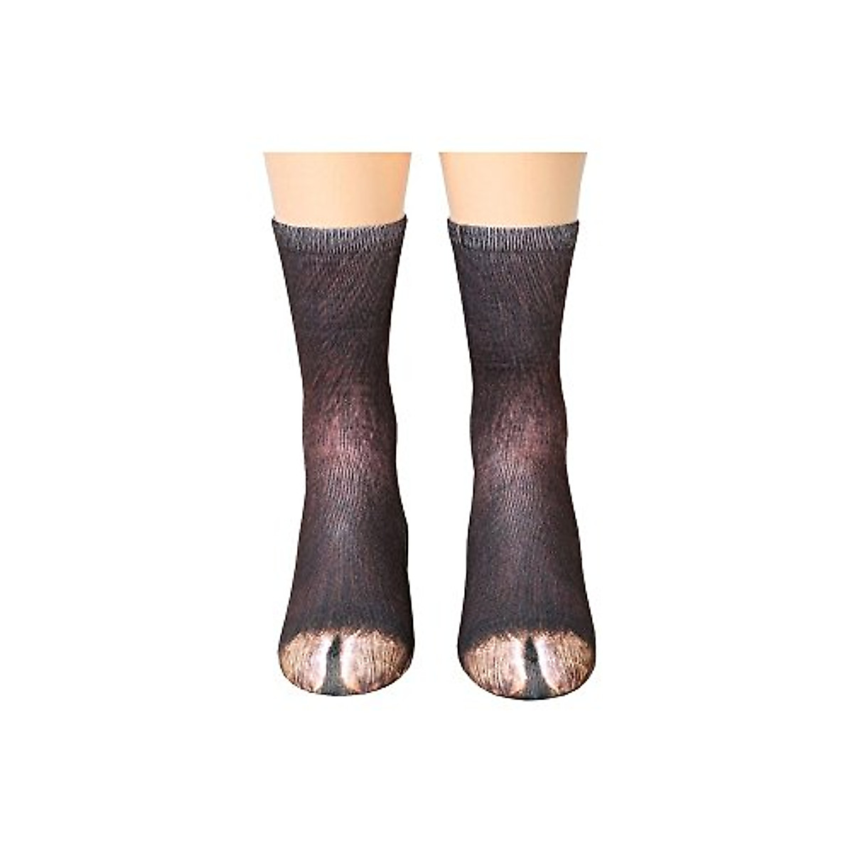 xywlwoer Animal Paws Socks Novelty Donkey Paw Socks Funny Christmas Gifts Stocking Stuffer for Men Women Teens Adults Gag Gifts