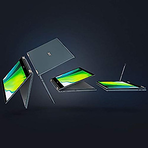 Acer Spin 7, 14" FHD Touch Display, Qualcomm Snapdragon 8cx Gen 2 5G Compute Platform, 8GB LPDDR4X, 512GB Universal Flash Storage, 5G, 4G LTE, Wi-Fi, Backlit KB, FPR, Antimicrobial, SP714-61NA-S1QA