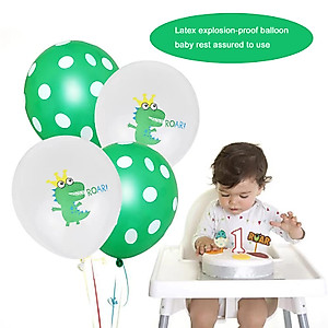 SEENS-Dinosaur Birthday Decorations Set - Birthday Gift for Kids -- 36 Pieces Birthday Party Decorations - Balloon Banner Cake Decoration"