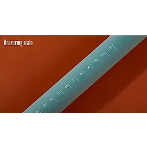 XBLDMJY Small Silicone French Rolling Pin, Silicone Steel Rolling Pin, Non Stick Roller For Dough, Mini Dough Roller, Rolling Pins For Baking，Fondant rollers.(10.23×1.02"/26×2.6cm/Green)