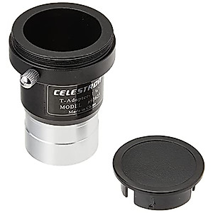 Celestron 93625 1.25 Inch Universal SLR or DSLR Camera T-Adapter, Silver/Black