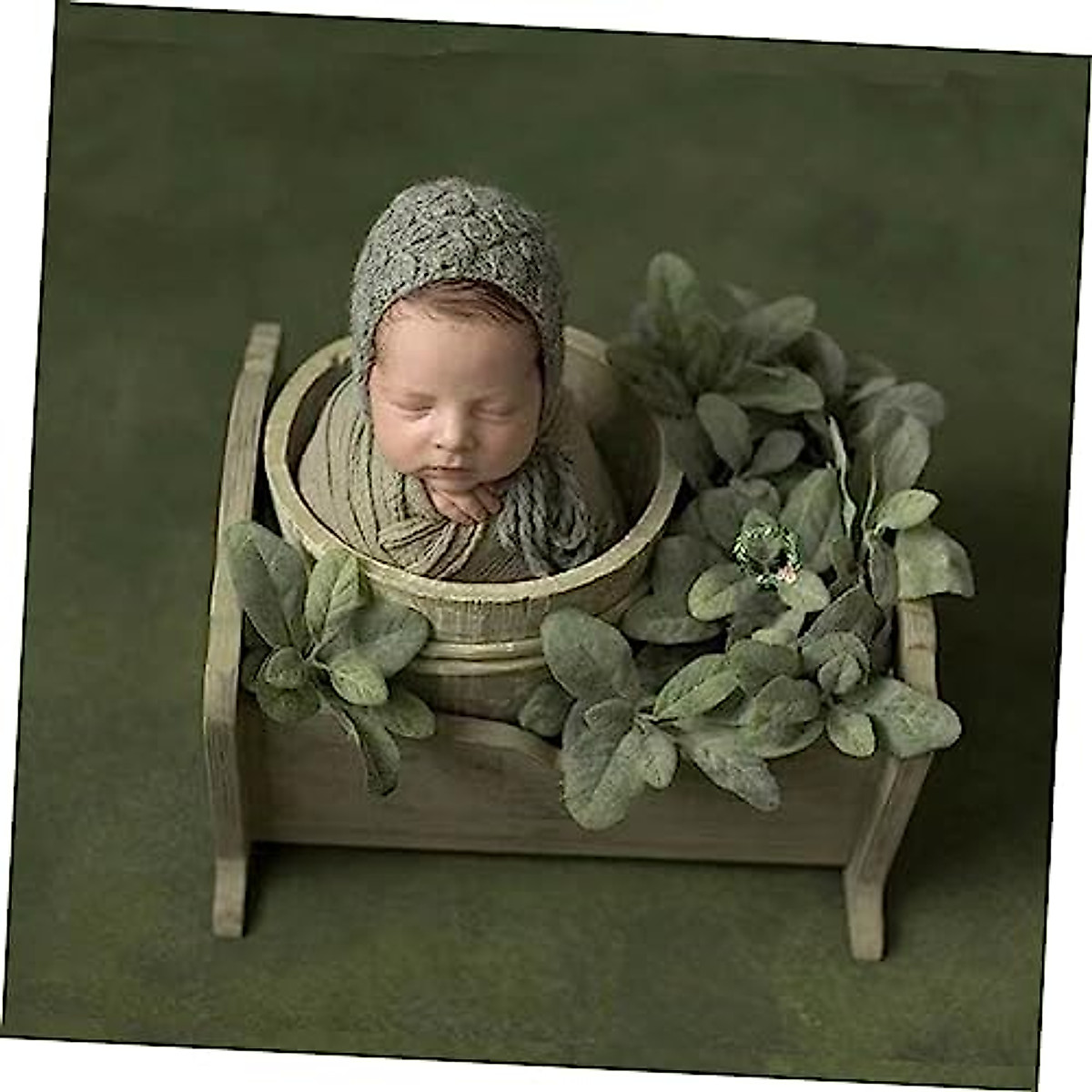 TOYANDONA 1pc Cot Photo Props Wood Photography Crib Wooden Bed for Baby Photo New Photography Crib Wooden Crib Baby Boy Crib Newborn Crib Baby Photography Crib New Born Photo Crib Prop Bed