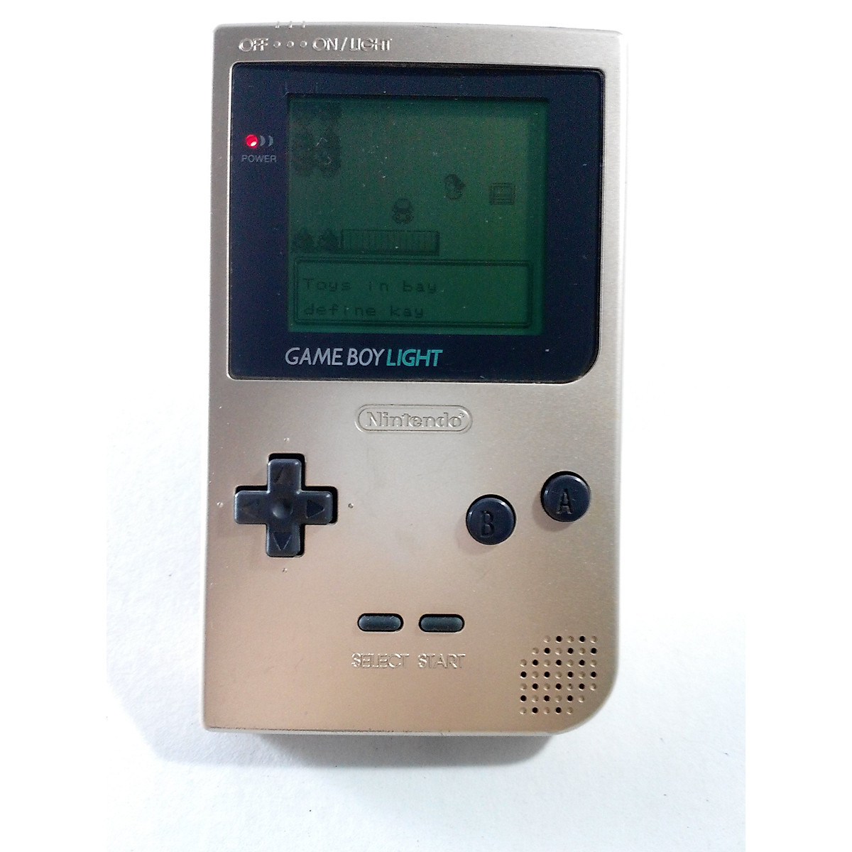 Game Boy Light - Gold (Japanese Import Video Game System)