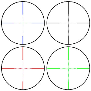 FSI 1-5x30 LPVO Rifle Scope SFP Illuminated Reticle with Mount 30mm Tube (Mil Dot)
