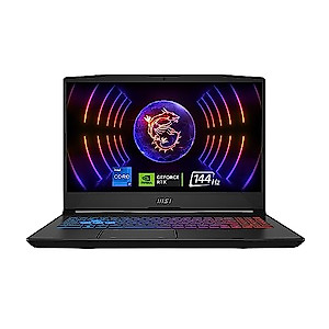 MSI Pulse15 Laptop: Intel Core i7-13620H, GeForce RTX 4060, 15.6" FHD 144Hz, 32GB DDR5, 1TB NVMe SSD, USB 3.2 Gen1 Type C w/DP, Cooler Boost 5, Win 11 Pro: Black B13VFK-1263US
