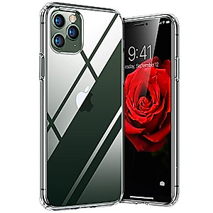 TORRAS [𝟮𝟬𝟮𝟮 𝗡𝗘𝗪] Diamond Clear iPhone 11 Pro Case [Material Safe Certified] No.1 Anti-Yellow [12FT Military Grade Protective] Hard Back & Non-Slip Bumper Slim Phone Cases iPhone 11 Pro, Clear