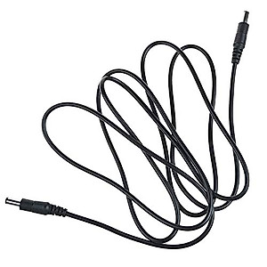 SLLEA DC Out to DC in Extension Power Cord Cable for RCA DRC69705 DRC99731 DRC6379T DRC629 DRC6296 DRC6389 Twin DVD Player Screen to Screen Dual Screens Portable DVD System