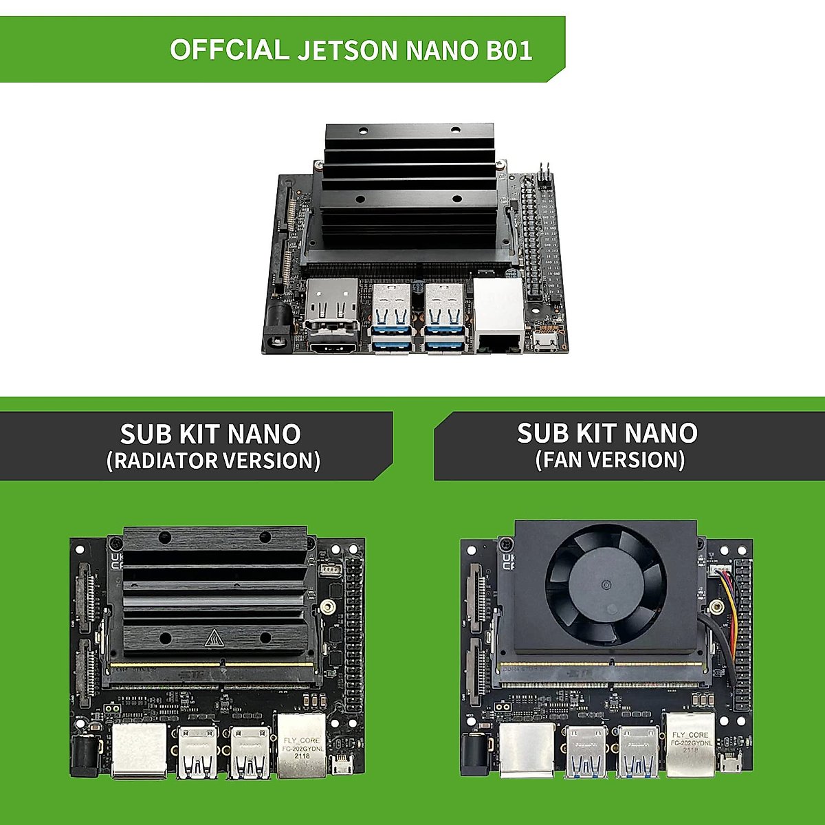 Jetson Nano Developer Kit 16G eMMC onboard for AI Machine Learning