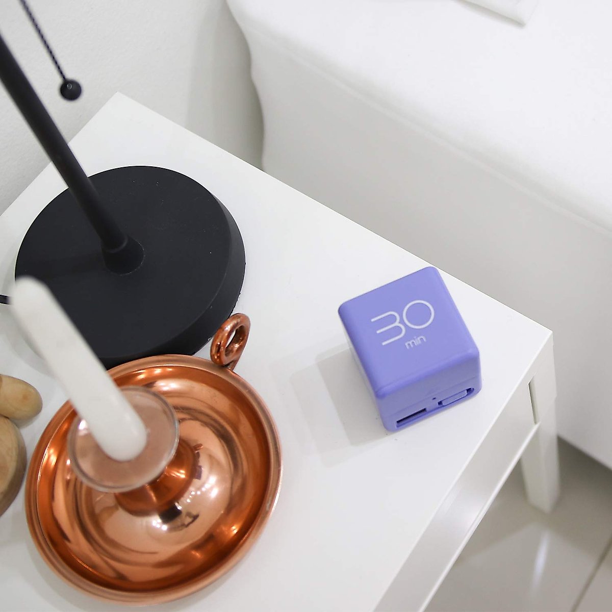 Mooas Cube Timer Violet (5,10,20 and 30 Minutes) & Mint (1,3,5 and 10 Minutes) Bundle, Timer for Studying, Cooking and Workout…