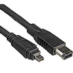 Firewire Cable 6 Pin to 4 Pin Length 6 ft