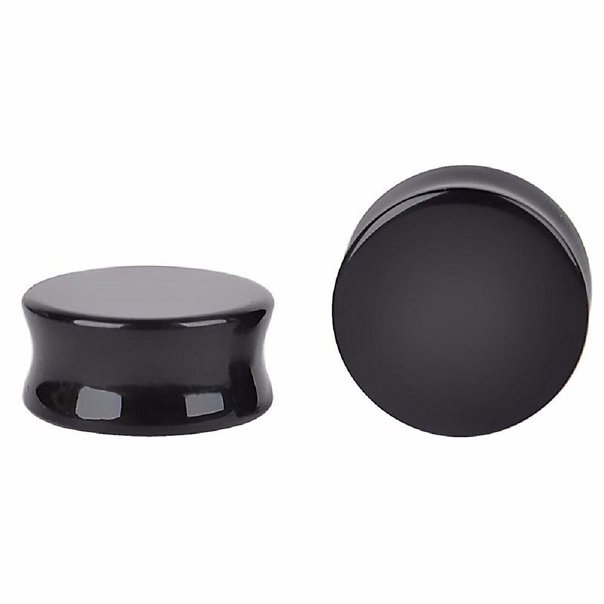 Kokoma Opalite Moonstone Ear Plugs (Plug gauge=25mm(1"))