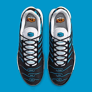 Nike Men's Shoes Air Max Plus Black Laser Blue CZ8687-001 (Numeric_9_Point_5)