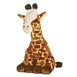 Aurora® Adventurous Destination Nation™ Giraffe Stuffed Animal - Global Exploration - Learning Fun - Brown 15 Inches