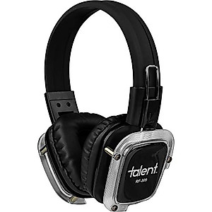 Talent RF-309 Silent Disco 3 Channel Headphones with 3 Color LED (Single Pair)