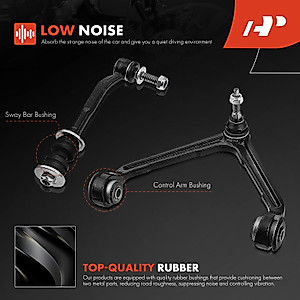 A-Premium Set of 12, Front Upper Control Arm, Lower Ball Joint, Inner Outer Tie Rod End, Front & Rear Sway Bar Link, Compatible with Dodge Durango 2004-2009, Chrysler Aspen 2007-2009