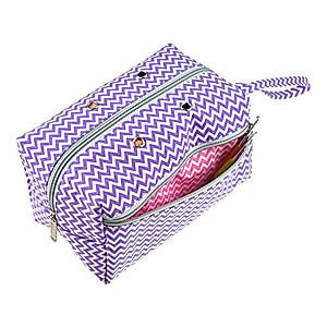LUKEO Knitting Bag Portable Yarn Storage Tote Wool Crochet Hooks Needles Sewing Supplies Set